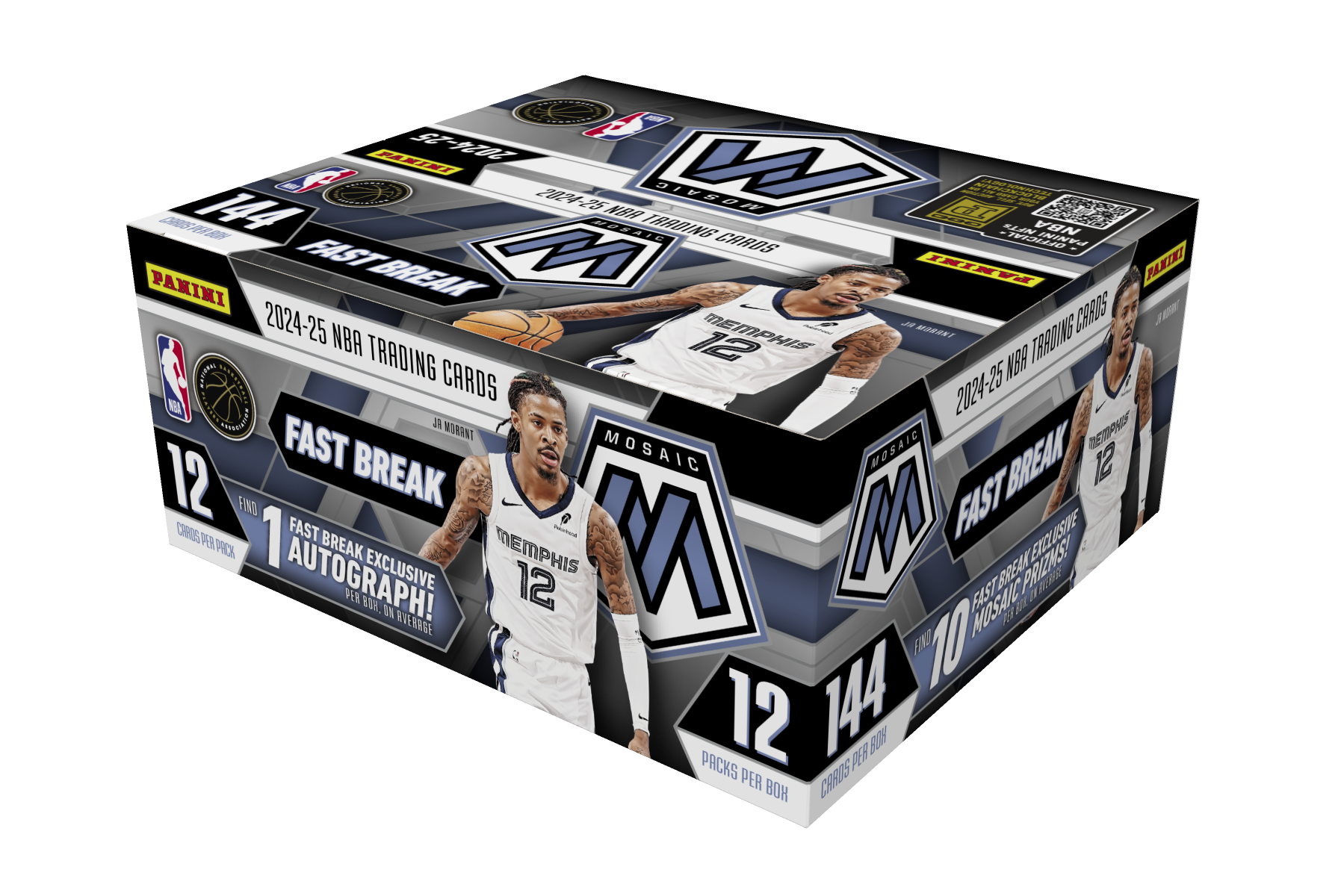 2024-25 Panini Mosaic NBA Trading Card Box (Fast Break) – Relikks